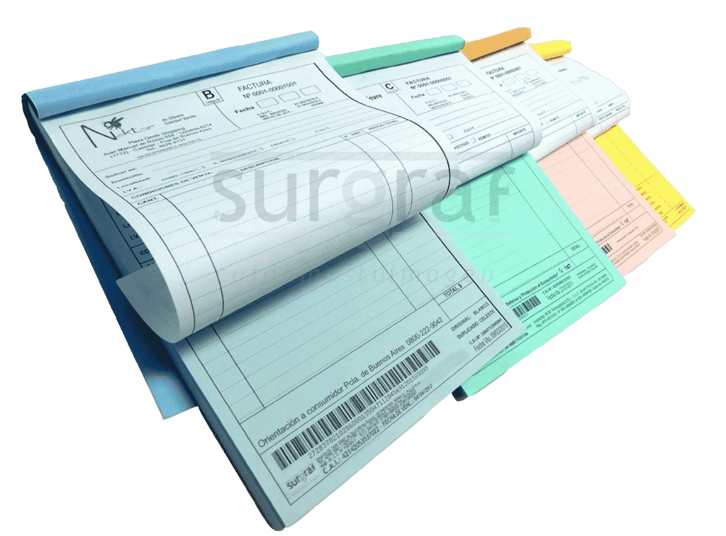 Talonario 17 x 22 (Triplicado) 10 Talonarios – Surgraf